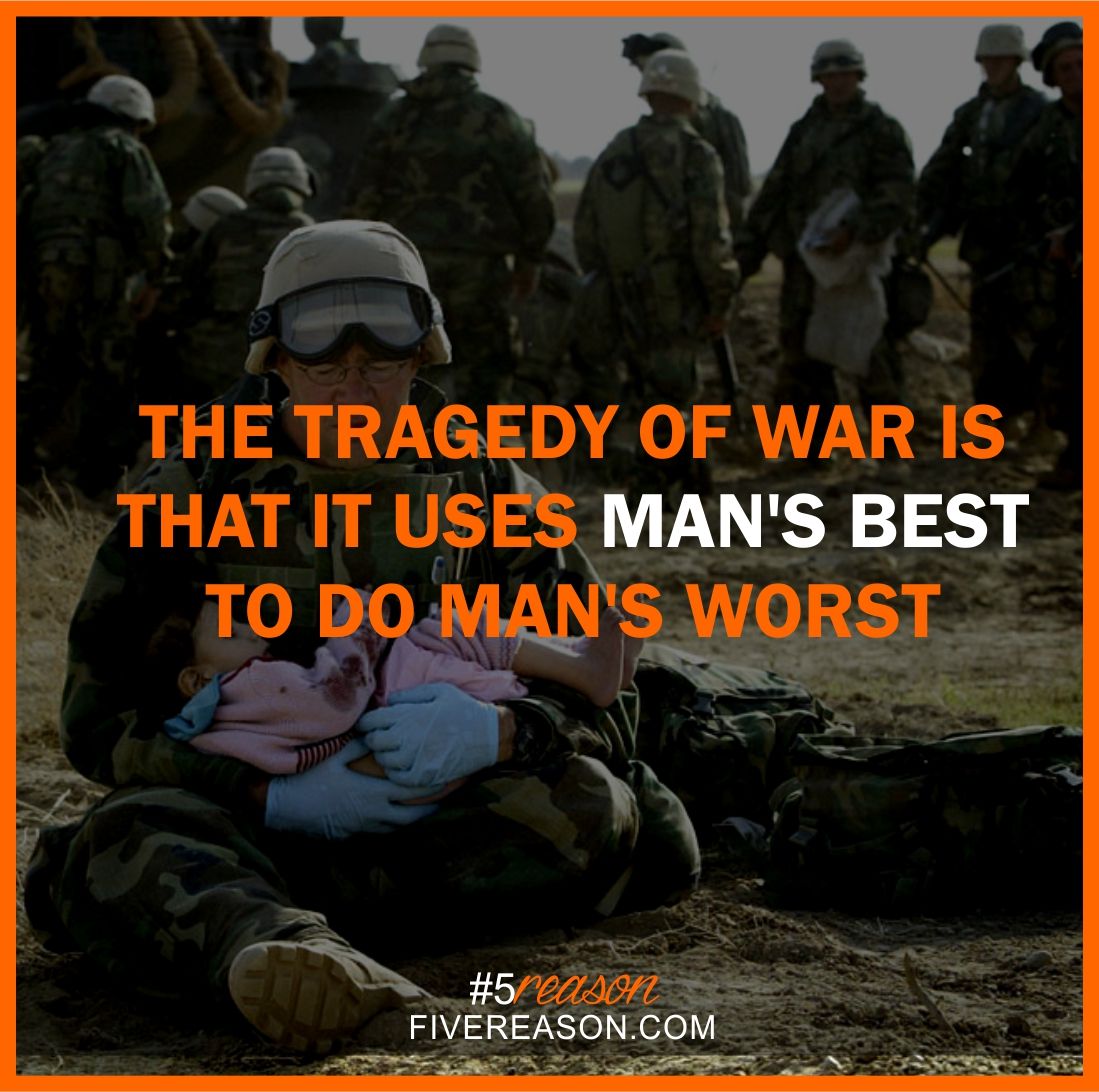 The Tragedy of War – My Spiritual Ponderings